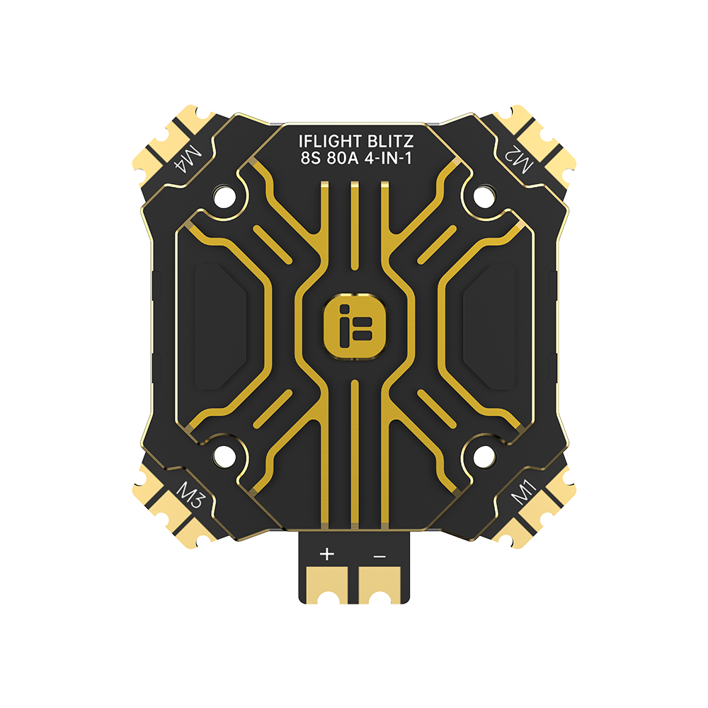 Купить BLITZ E80 Pro 4-IN-1 ESC 2–8S 80A — для FPV-дронов