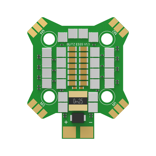 Купить BLITZ Mini E55S 4-IN-1 ESC 2–6S 55A — iFlight 20×20 BLHeliS/Bluejay